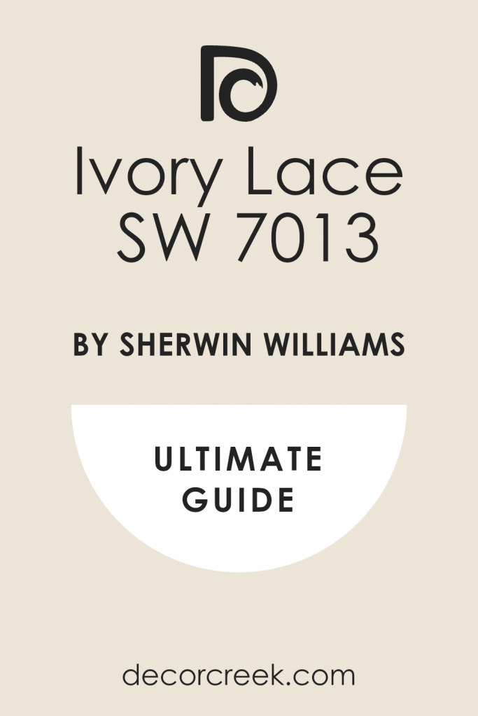 Ivory Lace SW 7013 Paint Color by Sherwin Williams - DecorCreek