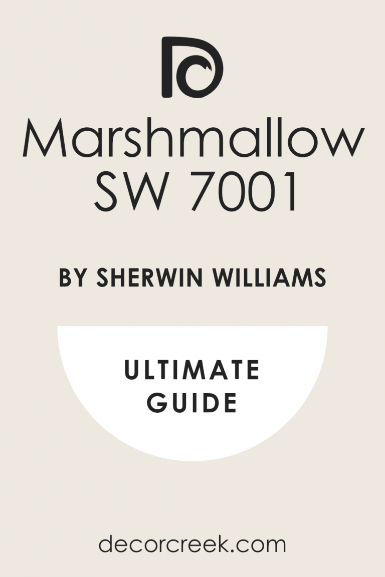 Marshmallow SW 7001 Paint Color by Sherwin Williams - DecorCreek