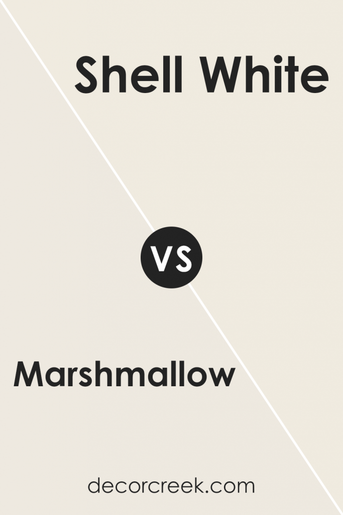 Marshmallow SW 7001 Paint Color by Sherwin Williams - DecorCreek