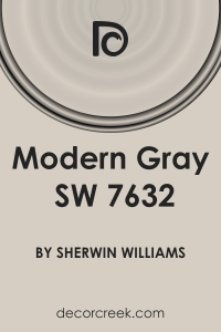 Modern Gray SW 7632 Paint Color by Sherwin Williams - DecorCreek