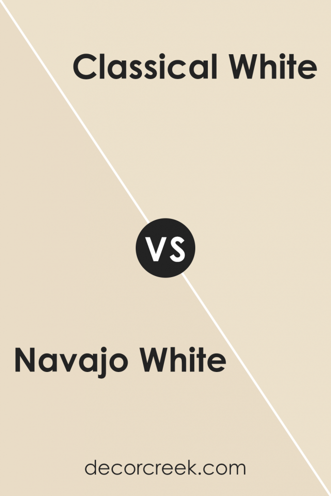 Navajo White SW 6126 Paint Color by Sherwin Williams - DecorCreek