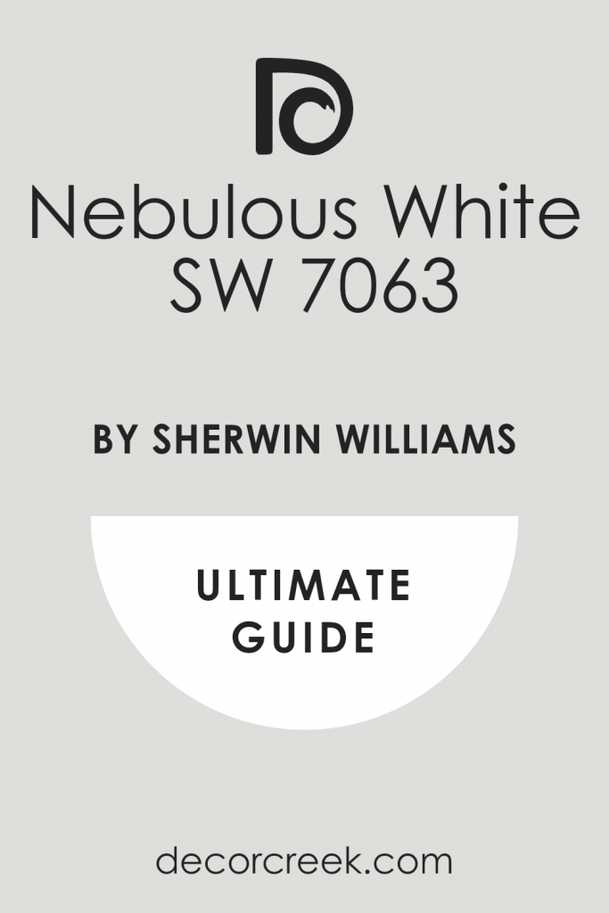Nebulous White SW 7063 Paint Color by Sherwin Williams - DecorCreek