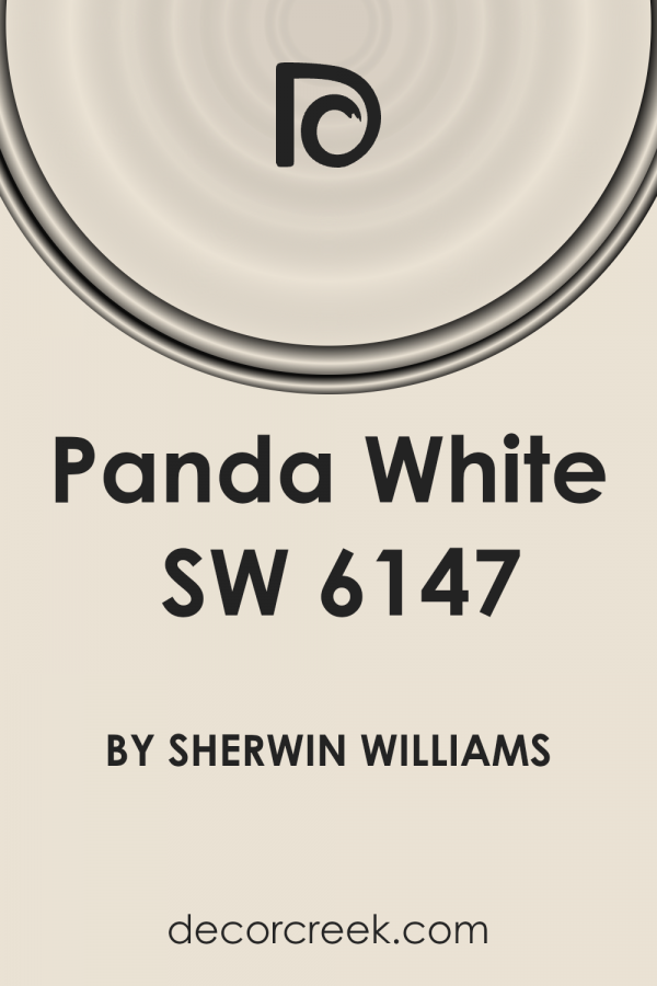 Panda White SW 6147 Paint Color by Sherwin Williams - DecorCreek
