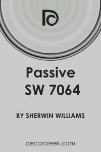 Passive SW 7064 Paint Color by Sherwin Williams - DecorCreek