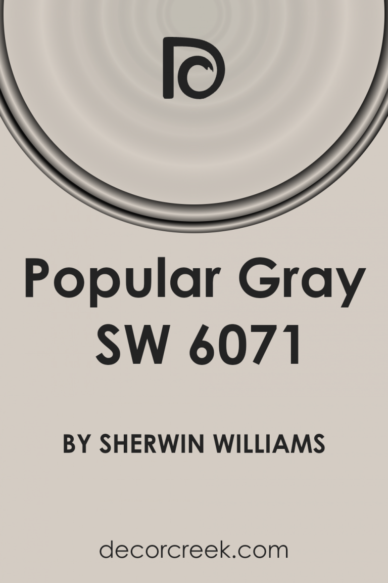 Popular Gray SW 6071 Paint Color by Sherwin Williams - DecorCreek