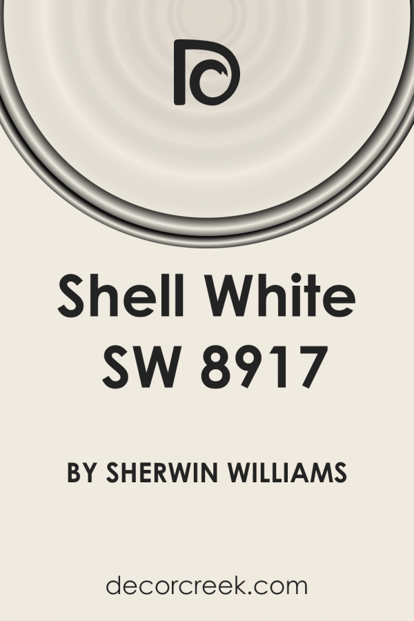 Shell White SW 8917 Paint Color by Sherwin Williams - DecorCreek
