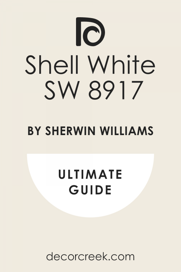 Shell White SW 8917 Paint Color by Sherwin Williams - DecorCreek