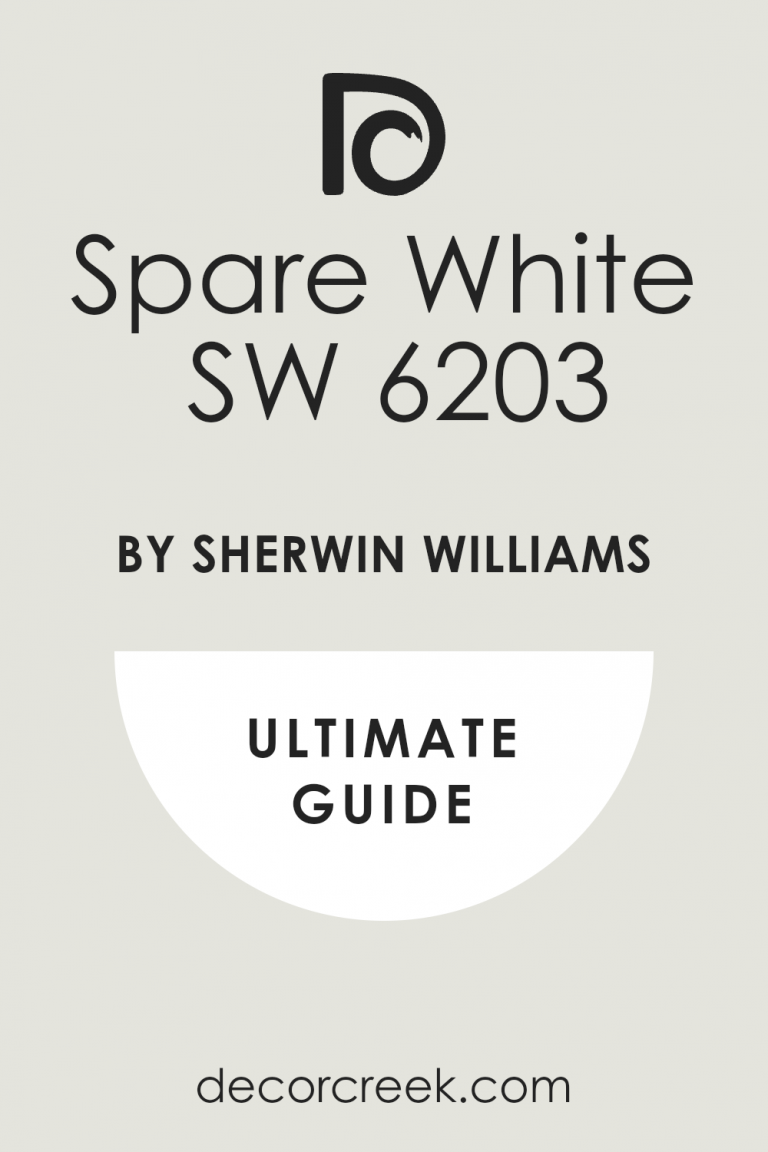 Spare White SW 6203 Paint Color by Sherwin Williams - DecorCreek