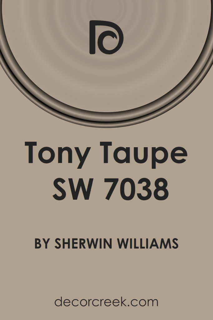 Tony Taupe SW 7038 Paint Color by Sherwin Williams - DecorCreek