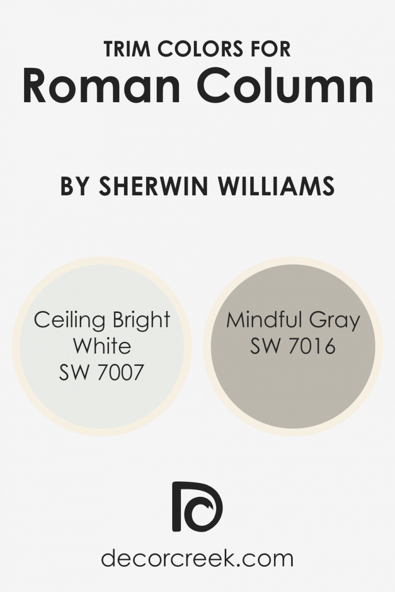 Roman Column SW 7562 Paint Color by Sherwin Williams - DecorCreek