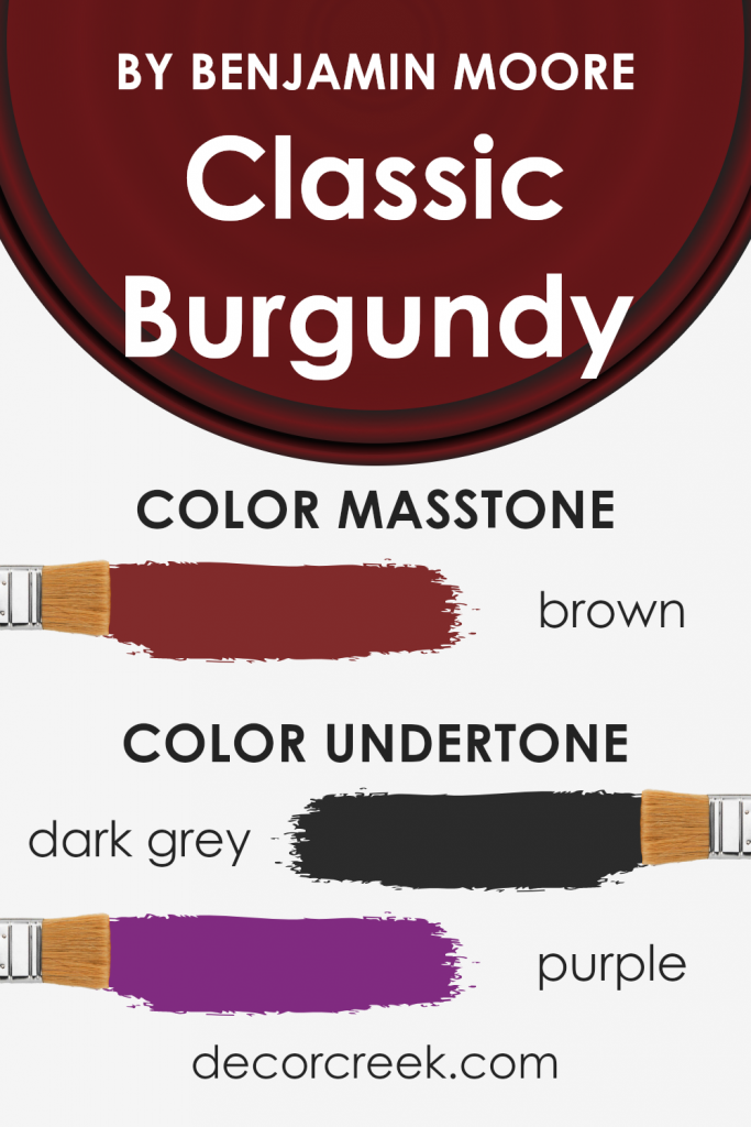 Classic Burgundy HC-182 Paint Color by Benjamin Moore - DecorCreek