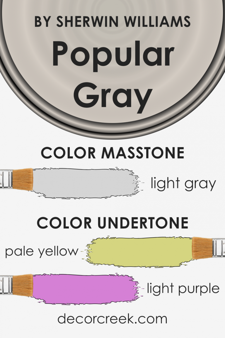 Popular Gray SW 6071 Paint Color by Sherwin Williams - DecorCreek