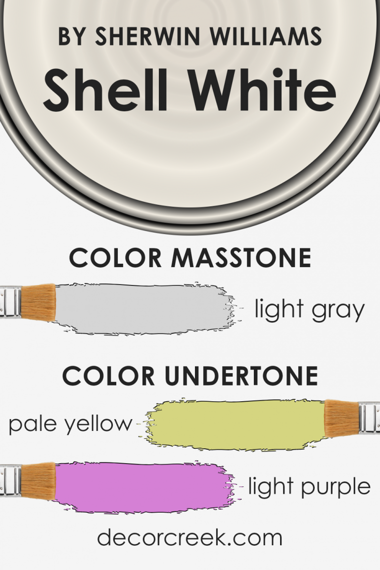 Shell White SW 8917 Paint Color by Sherwin Williams - DecorCreek