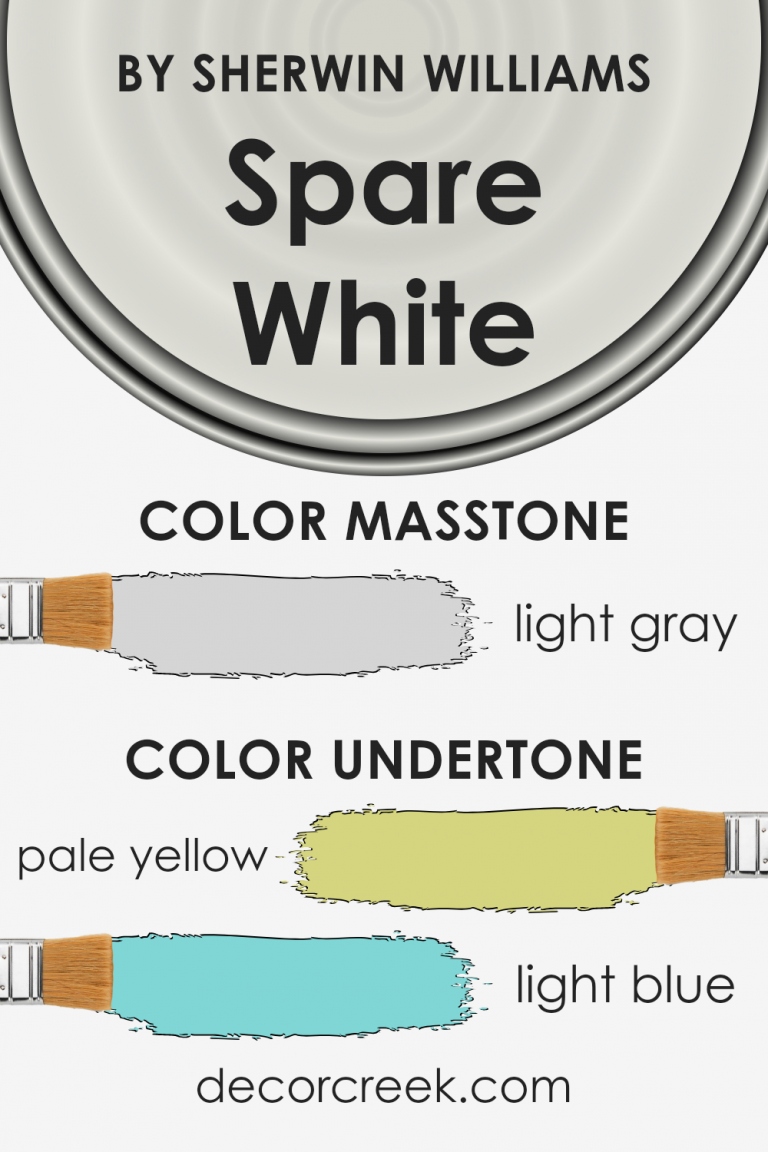 Spare White SW 6203 Paint Color by Sherwin Williams - DecorCreek