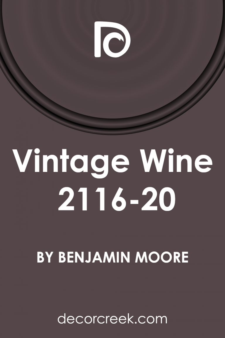 Vintage Wine 2116-20 Paint Color by Benjamin Moore - DecorCreek
