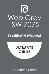 Web Gray SW 7075 Paint Color by Sherwin Williams - DecorCreek