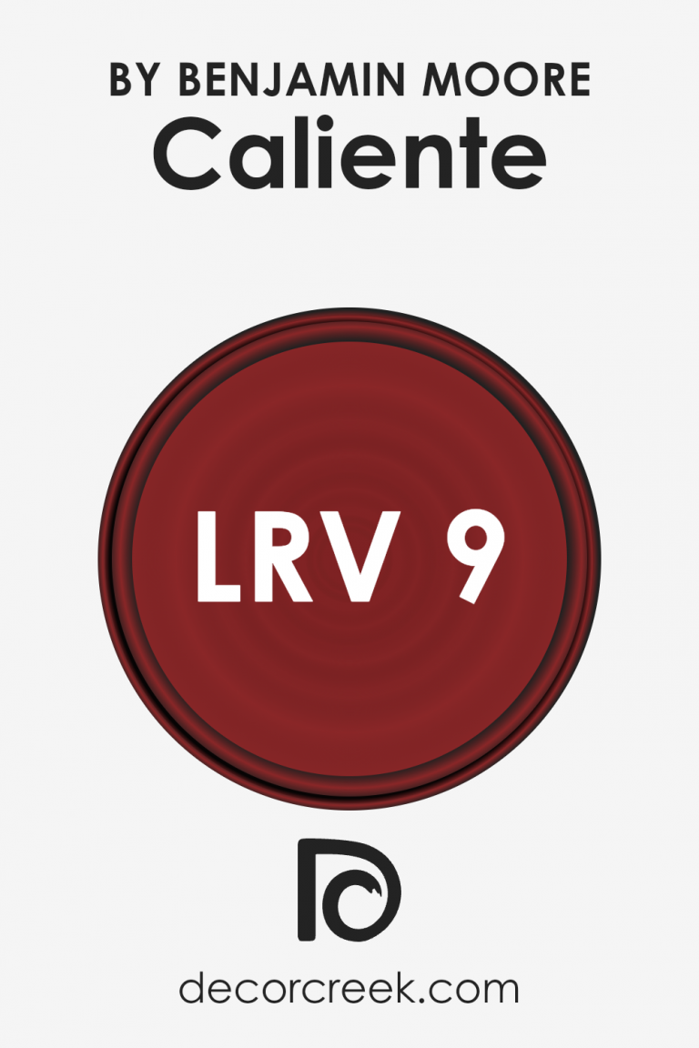 Caliente AF-290 Paint Color by Benjamin Moore - DecorCreek