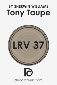 Tony Taupe SW 7038 Paint Color by Sherwin Williams - DecorCreek