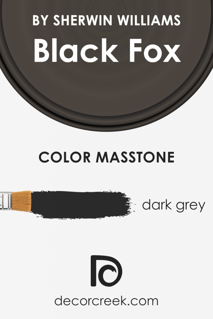 Black Fox SW 7020 Paint Color by Sherwin Williams - DecorCreek