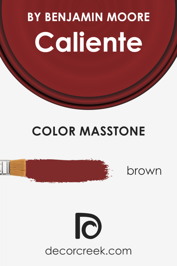 Caliente AF-290 Paint Color by Benjamin Moore - DecorCreek