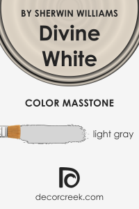 Divine White SW 6105 Paint Color by Sherwin Williams - DecorCreek