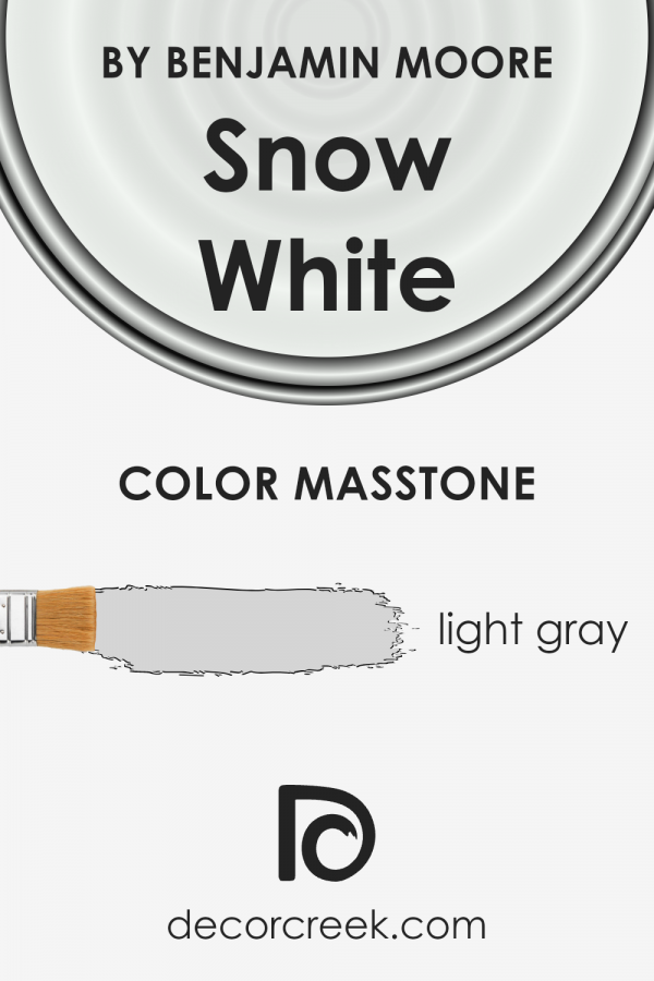 Snow White OC-66 Paint Color by Benjamin Moore - DecorCreek