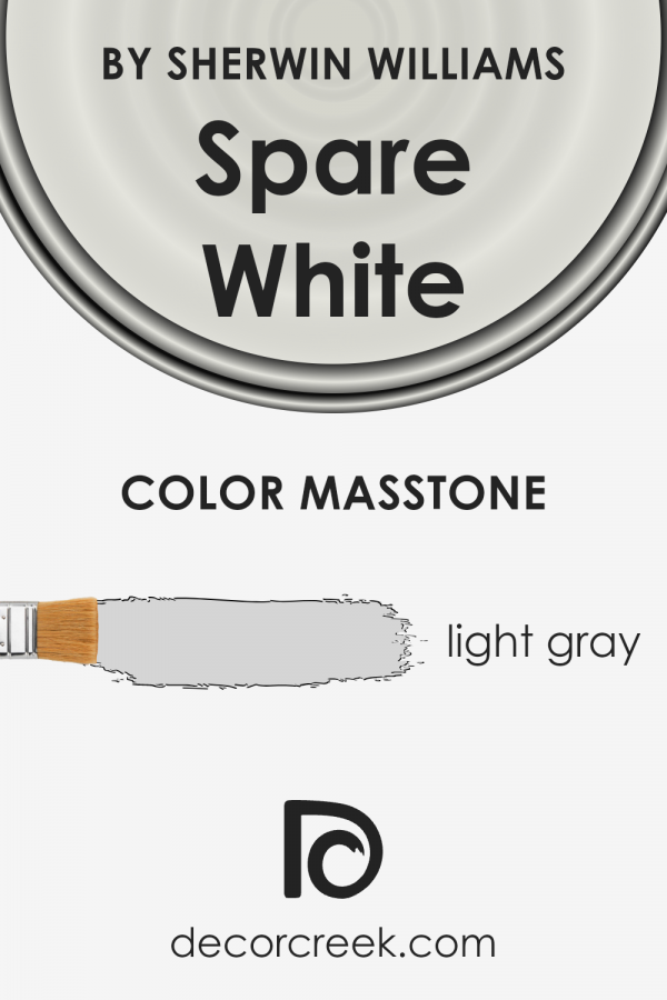 Spare White SW 6203 Paint Color by Sherwin Williams - DecorCreek