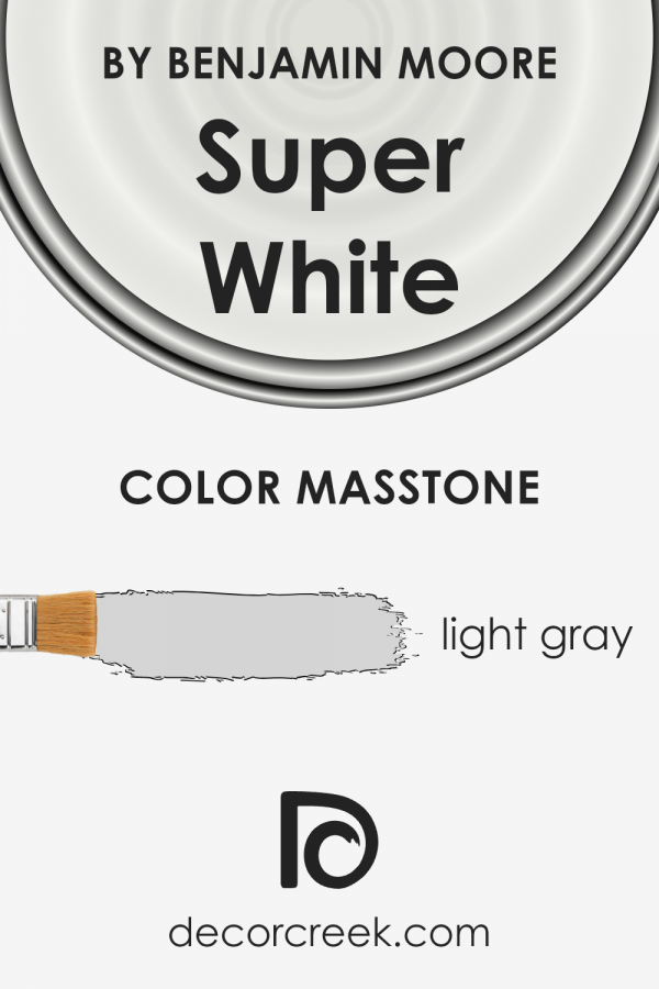 Super White OC-152 Paint Color by Benjamin Moore - DecorCreek