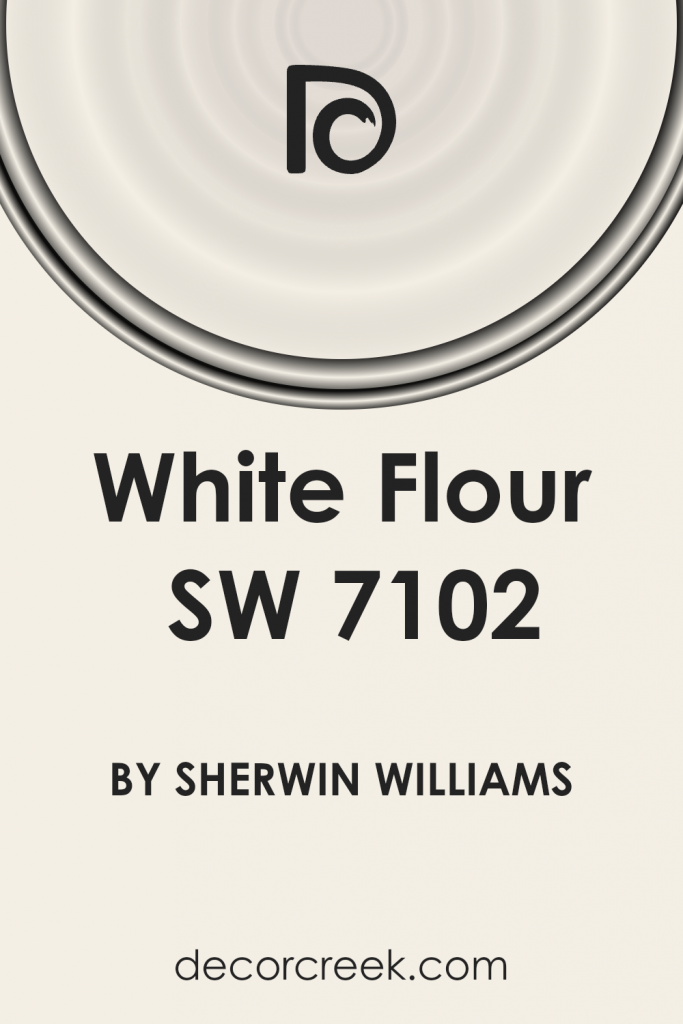 White Flour SW 7102 Paint Color by Sherwin Williams - DecorCreek