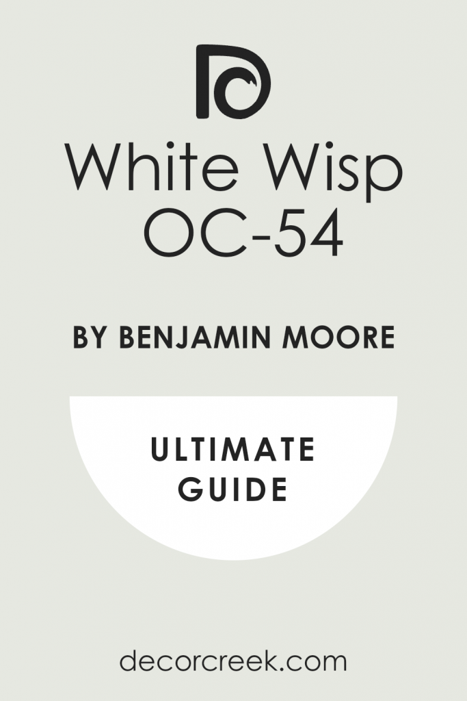 White Wisp OC-54 Paint Color by Benjamin Moore - DecorCreek
