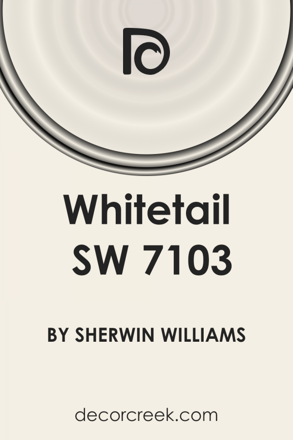 Whitetail SW 7103 Paint Color by Sherwin Williams - DecorCreek