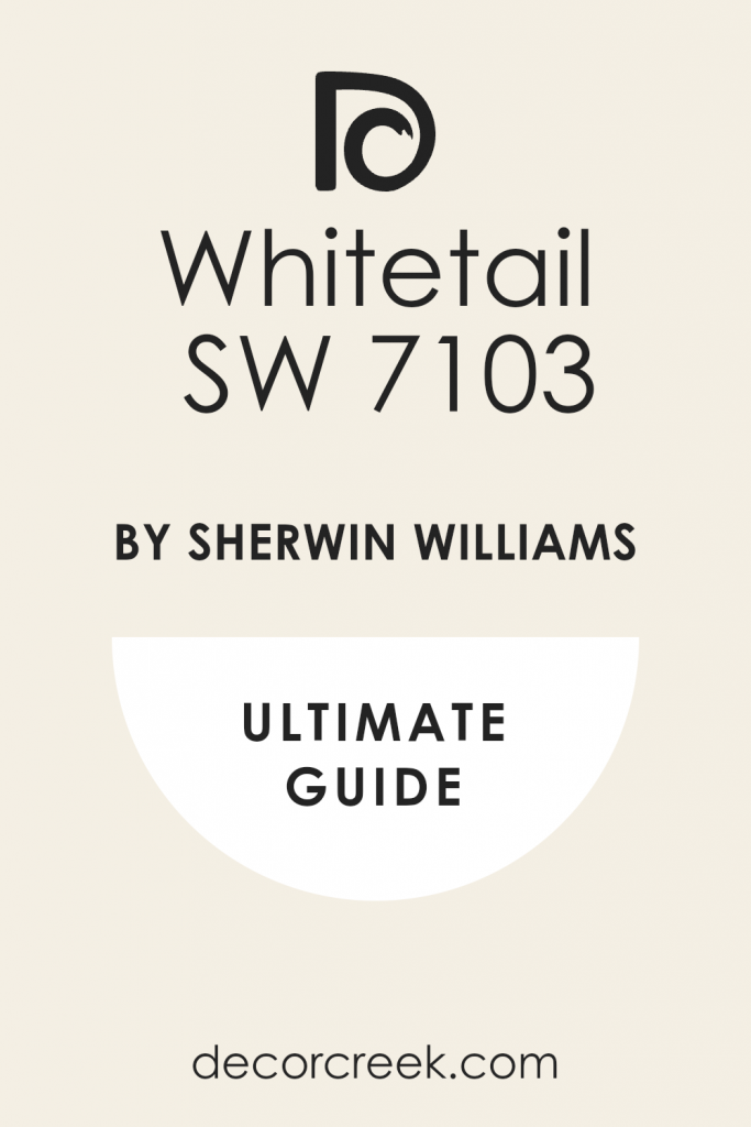 Whitetail SW 7103 Paint Color by Sherwin Williams - DecorCreek