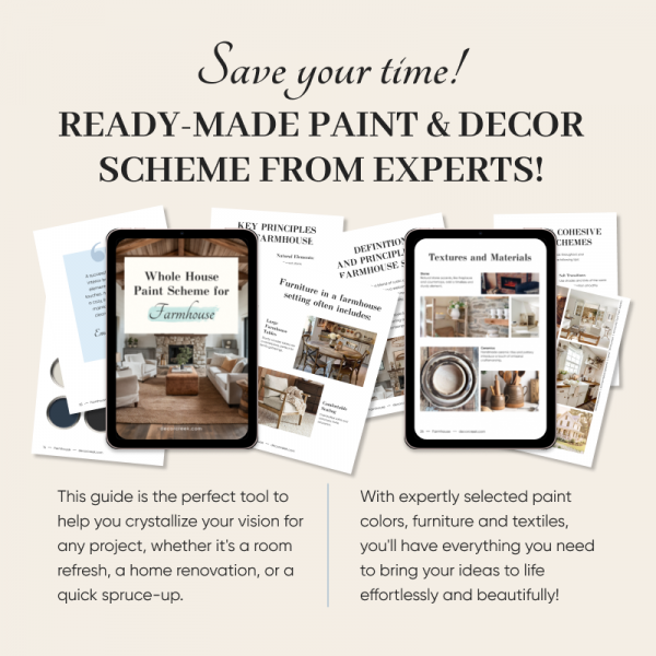 Modern Farmhouse Whole House Decor and Paint Scheme - DecorCreek