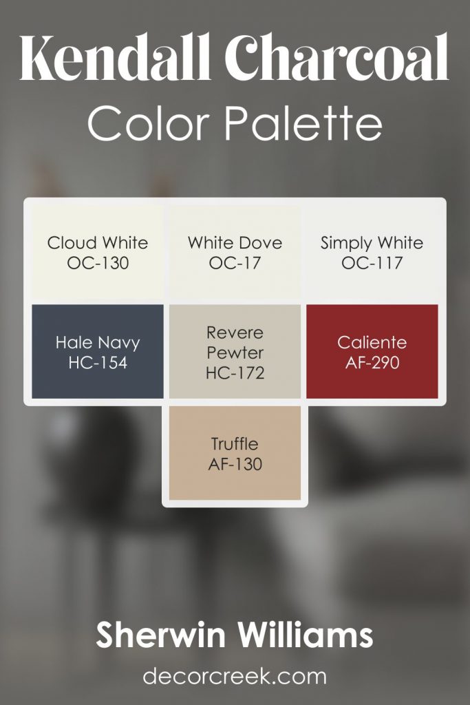 Kendall Charcoal HC-166 Paint Color by Benjamin Moore - DecorCreek