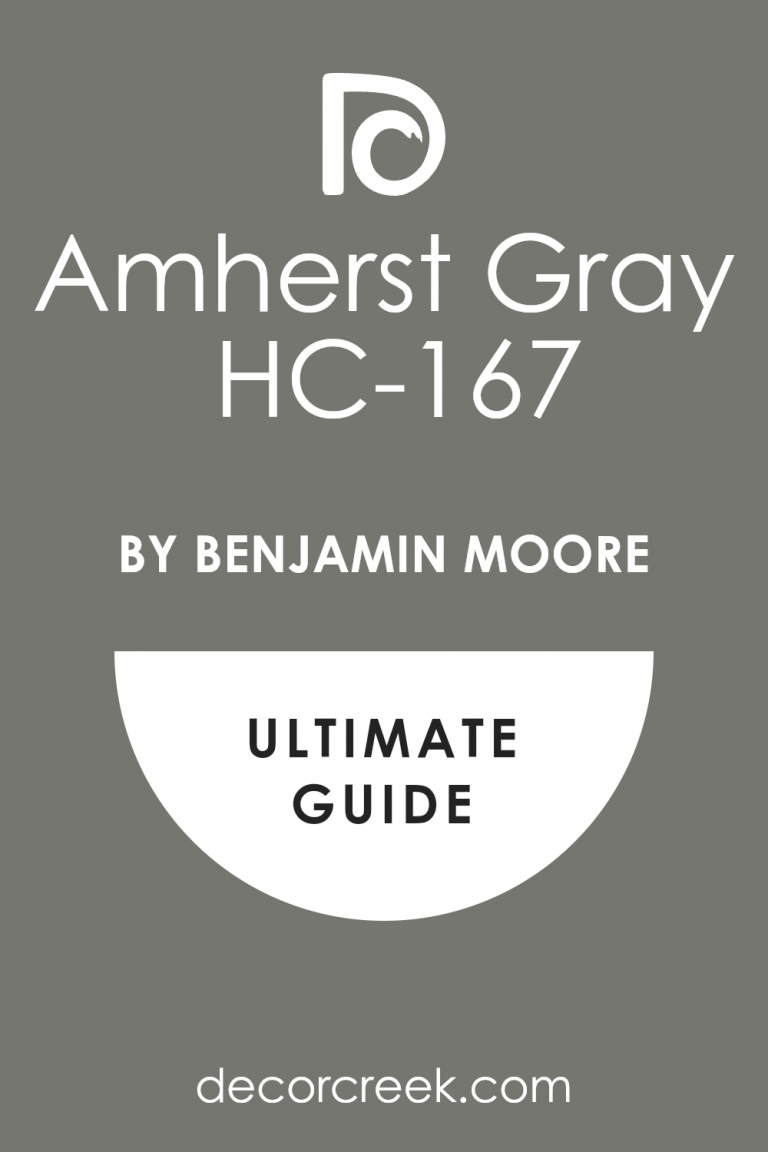 Amherst Gray HC-167 Paint Color by Benjamin Moore - DecorCreek