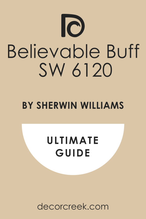 Believable Buff SW 6120 Paint Color by Sherwin Williams - DecorCreek
