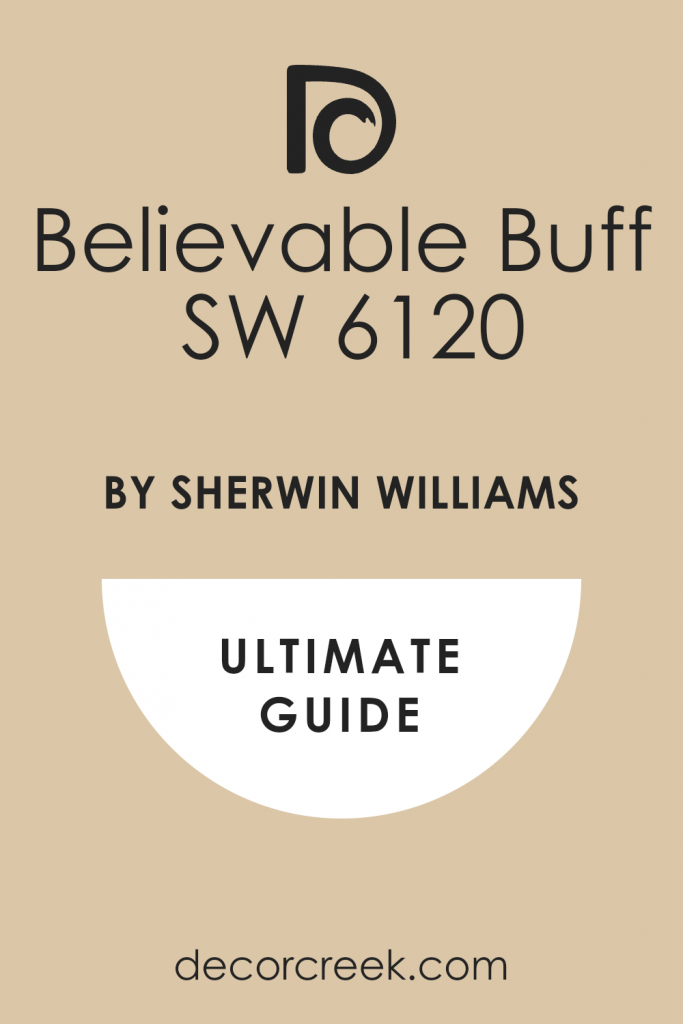 Believable Buff SW 6120 Paint Color by Sherwin Williams - DecorCreek
