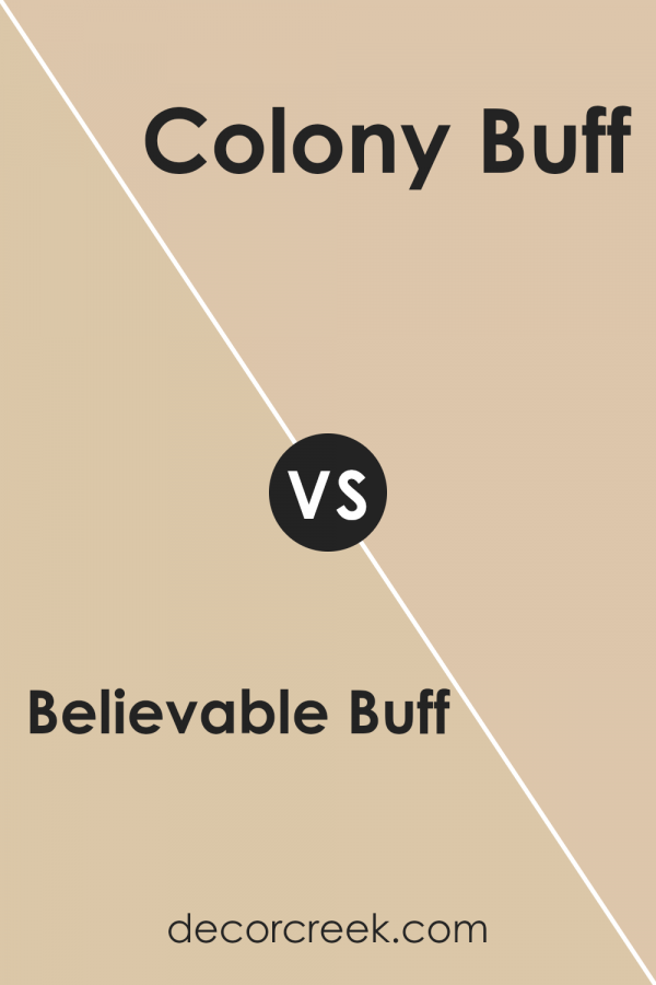 Believable Buff SW 6120 Paint Color by Sherwin Williams - DecorCreek