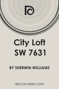 City Loft SW 7631 Paint Color by Sherwin Williams - DecorCreek