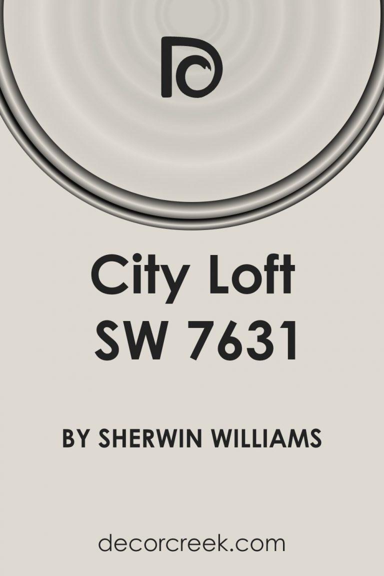 City Loft SW 7631 Paint Color by Sherwin Williams - DecorCreek
