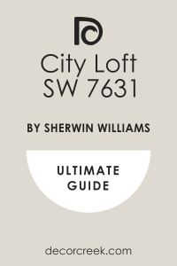 City Loft SW 7631 Paint Color by Sherwin Williams - DecorCreek