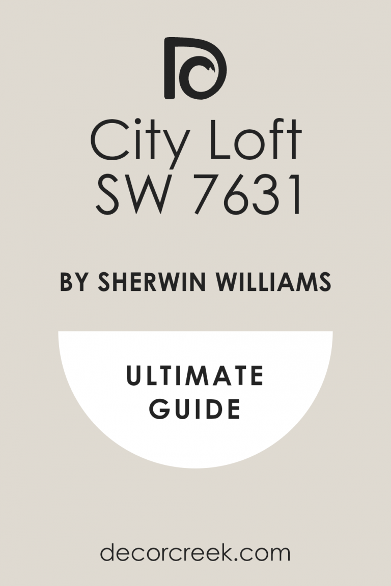 City Loft SW 7631 Paint Color by Sherwin Williams - DecorCreek