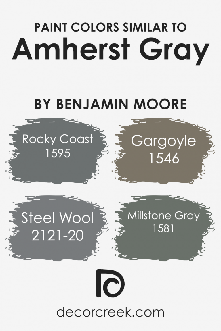 Amherst Gray HC-167 Paint Color by Benjamin Moore - DecorCreek