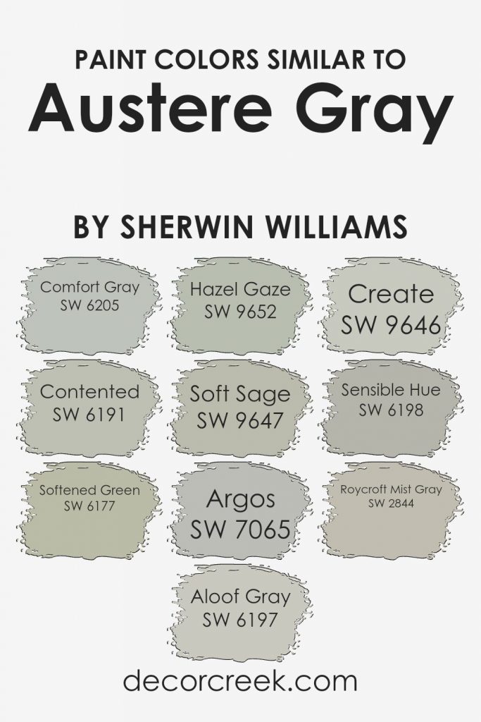 Austere Gray SW 6184 Paint Color by Sherwin Williams - DecorCreek