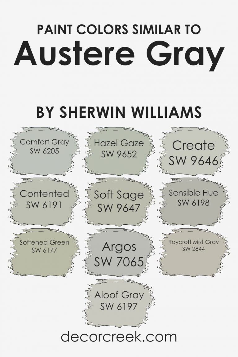 Austere Gray SW 6184 Paint Color by Sherwin Williams - DecorCreek
