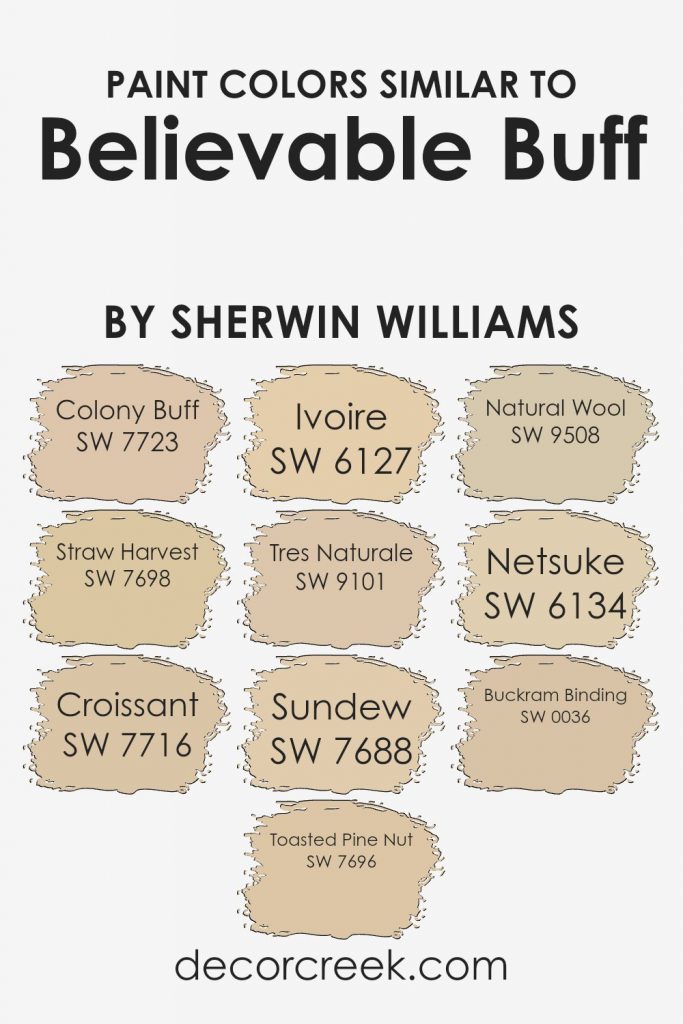 Believable Buff SW 6120 Paint Color by Sherwin Williams - DecorCreek