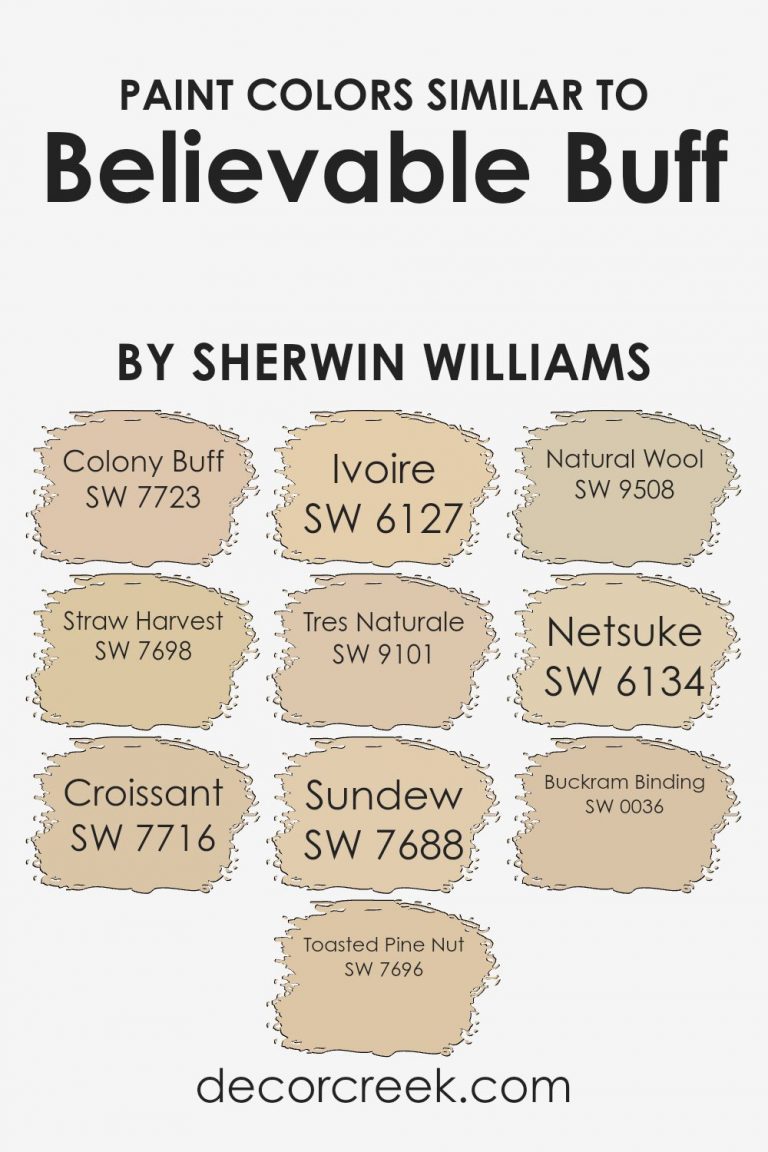 Believable Buff SW 6120 Paint Color by Sherwin Williams - DecorCreek