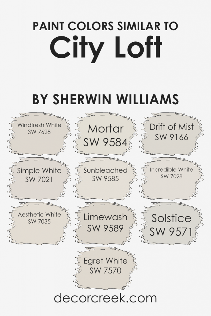 City Loft SW 7631 Paint Color by Sherwin Williams - DecorCreek