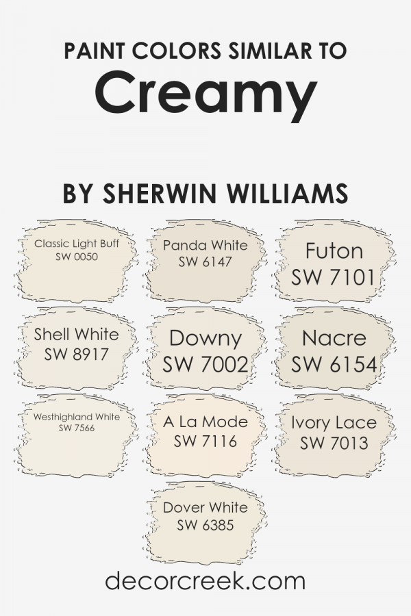 Creamy SW 7012 Paint Color by Sherwin Williams - DecorCreek
