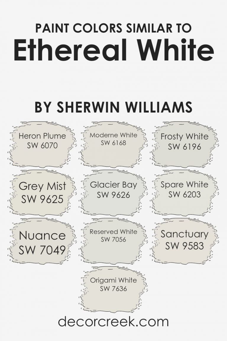 Ethereal White SW 6182 Paint Color by Sherwin Williams - DecorCreek